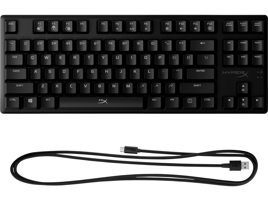 HP HyperX Alloy Origins Core RGB Mechanical Gaming Keyboard (HX Aqua ...